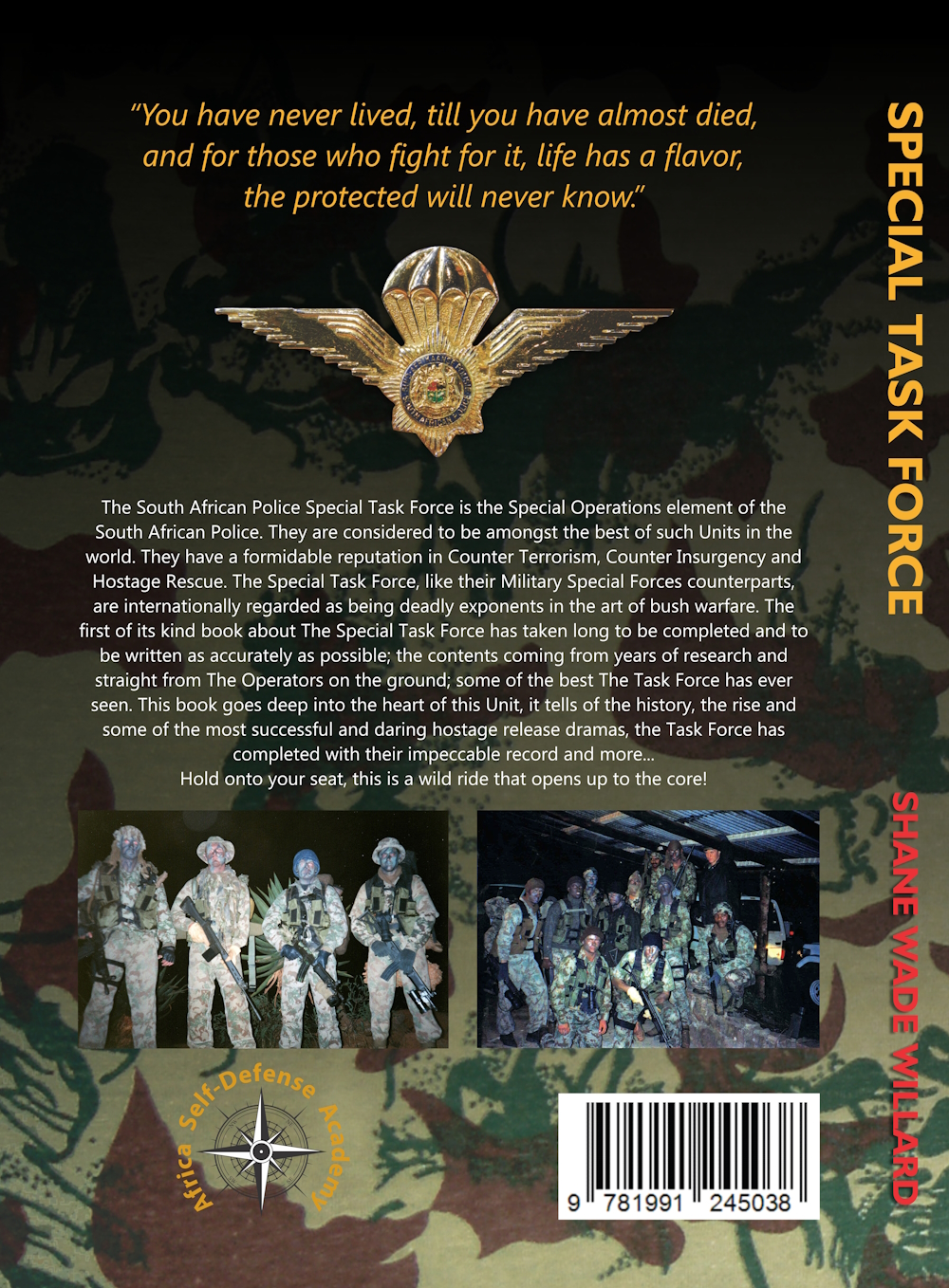 The SAP Special Task Force Hard Cover – Real Operator